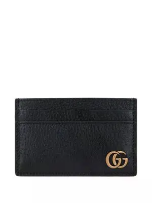 Gucci Gg Marmont Card Holder - Black