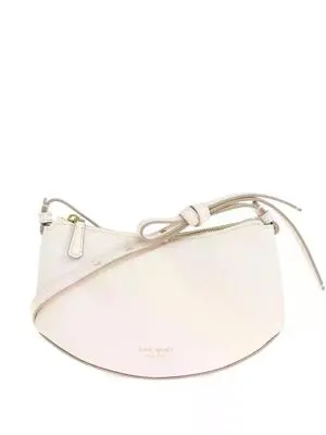 Kate Spade New York Crescent Leather Crossbody Bag - Neutrals