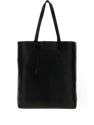 Saint Laurent Leather Tote Bag - Black