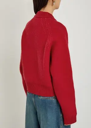 B.B. WALLACE Sherman Wool And Cashmere-blend Cardigan