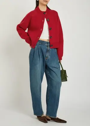 B.B. WALLACE Sherman Wool And Cashmere-blend Cardigan