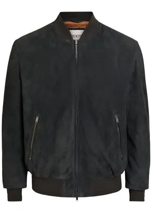 TOD'S Suede Bomber Jacket