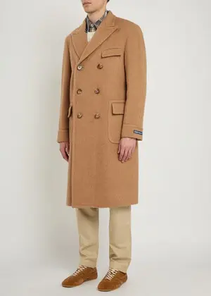 Polo Ralph Lauren Double-breasted Hair Overcoat