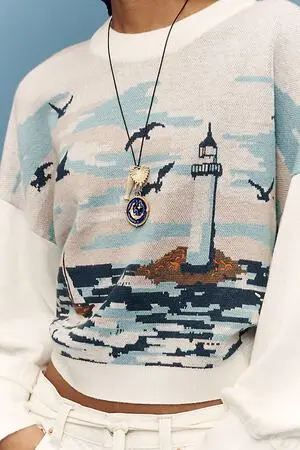 Maeve Nautical Scene Sweater