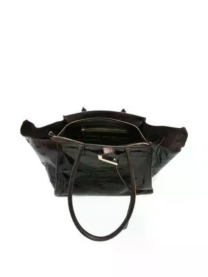Benedetta Bruzziches Mame Leather Tote Bag
