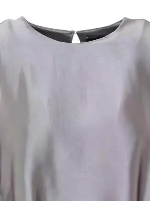 ELEH Asymmetric Round-neck Top