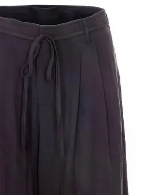 ELEH Belted Wide-leg Trousers