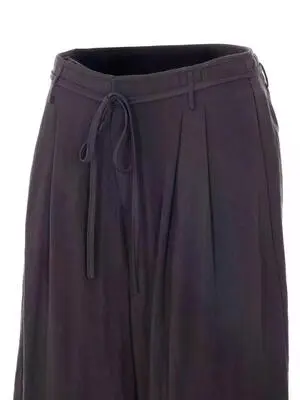 ELEH Belted Wide-leg Trousers