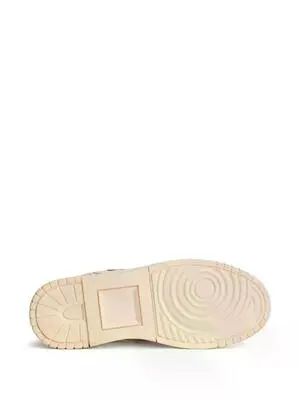 D.a.t.e. Perforated Leather Sneakers - Neutrals