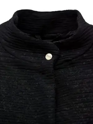Herno Textured Coat - Black