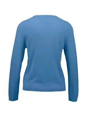 ALLUDE Crewneck Knitted Sweater