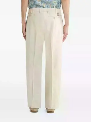 Etro Pleated Wide-leg Trousers