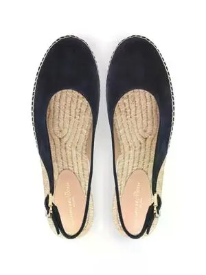 GIANVITO ROSSI Paz Buckle Espadrille - Blue