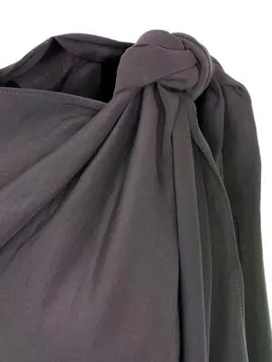 ELEH Sleeveless Knot Detail Top - Grey