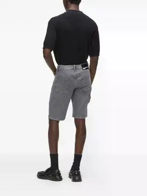 Karl Lagerfeld Belt-loops Shorts - Grey