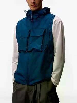 C.P. COMPANY Hooded Jacket With Front Flap Pockets
