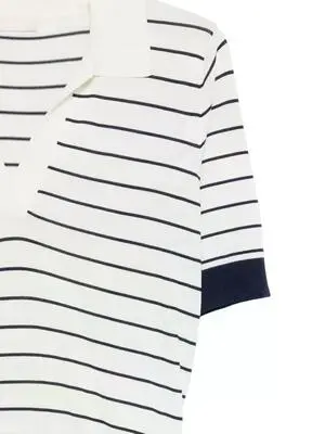 Liu Jo Striped Polo Top