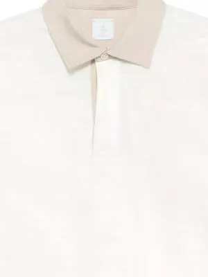 Eleventy Contrast-collar Polo Shirt