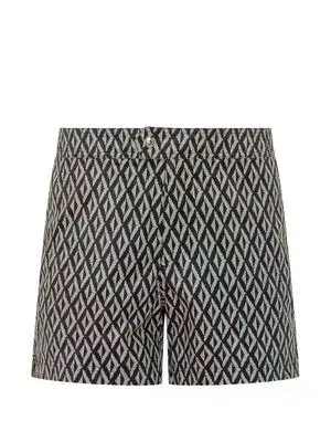 TOM FORD Print Swim Shorts - Black