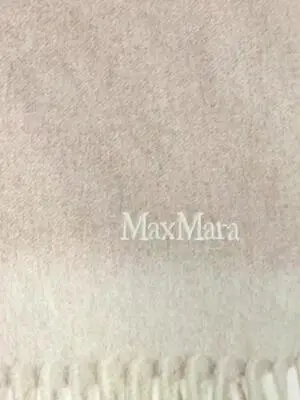 Max Mara Baci Fringed Scarf - Neutrals