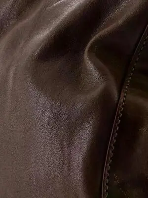 Burberry Knight Leather Shoulder Bag
