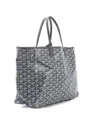 Goyard Saint Louis Coated Canvas Pm Tote Bag - Grey