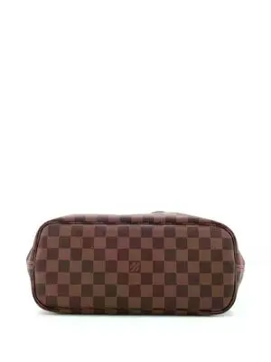 LOUIS VUITTON Neverfull Damier Pm Tote Bag - Brown