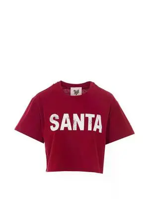 ANIYE BY Santa Crew-neck T-shirt - Red