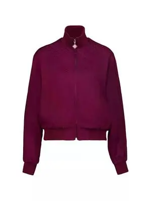 Casablanca Monogram Zip-up Sweatshirt