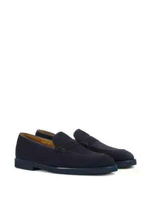 DOUCAL'S Suede Loafers - Blue