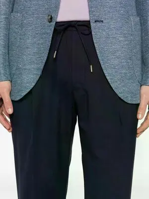 BRIGLIA 1949 Drawstring Trousers - Blue