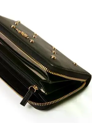 TWINSET Studded Zip Wallet
