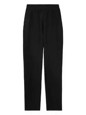 AMI Paris Blended Linen Elasticated Waist Trousers