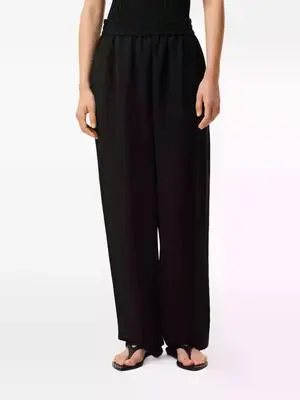 AMI Paris Blended Linen Elasticated Waist Trousers