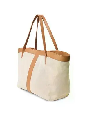 TWINSET Embossed-logo Tote Bag