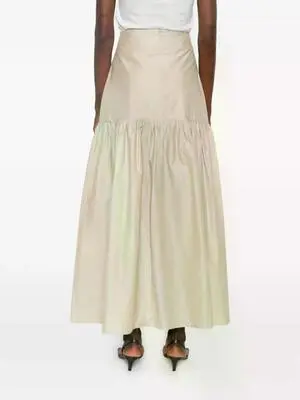 RUOHAN Sedge Aira Ruffled Maxi Skirt
