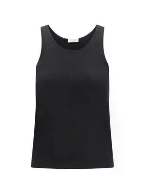 Brunello Cucinelli Sleeveless Scoop Neck Top