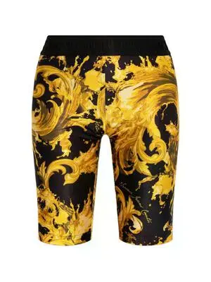 Versace Baroque-printed Legging Shorts