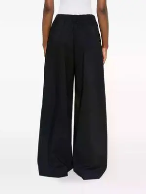 Aspesi Elasticated Wide-leg Trousers