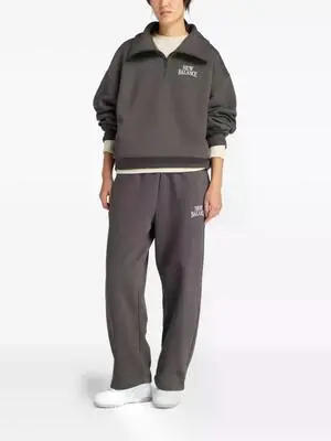 NEW BALANCE Trackside Embroidered Half Zip Sweatshirt