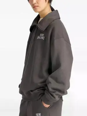 NEW BALANCE Trackside Embroidered Half Zip Sweatshirt