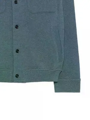 LARDINI Buttoned Cotton Jacket With Pockets