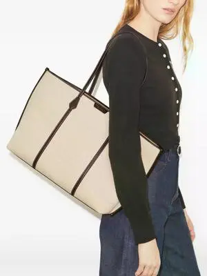 Tory Burch Perry Canvas Tote Bag