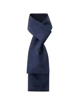 Shanghai Tang Tang Rose Chain Tang Scarf - Blue