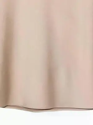 D.exterior Side-slit Maxi Skirt
