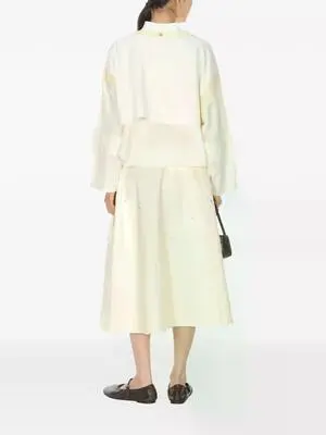 SAMUEL GUÌ YANG Box Pocket Panelled Blouse