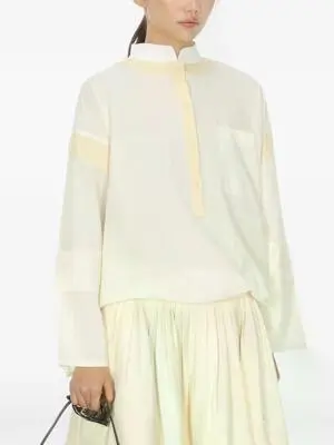 SAMUEL GUÌ YANG Box Pocket Panelled Blouse