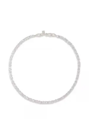 CRYSTAL HAZE Eternity Necklace - Silver