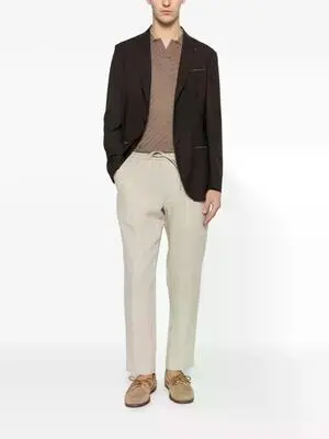 BRIGLIA 1949 Drawstring Pleated Trousers