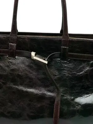 Benedetta Bruzziches Zip Tote Bag - Brown